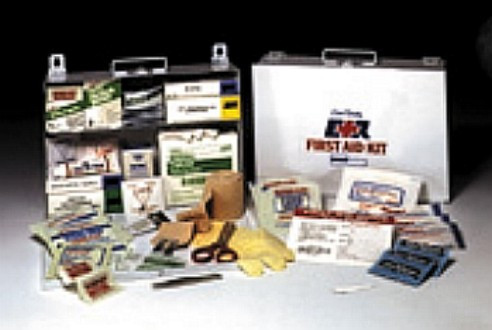 Ever Ready First Aid Kit in Metal Case, Serves 150 Ppl. - Medex Supply
