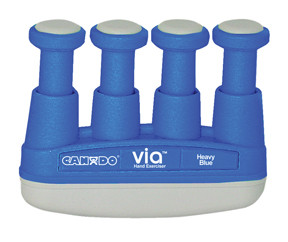 Cando VIA Hand Exerciser, 51/2 pounds, Heavy, Blue - Medex Supply