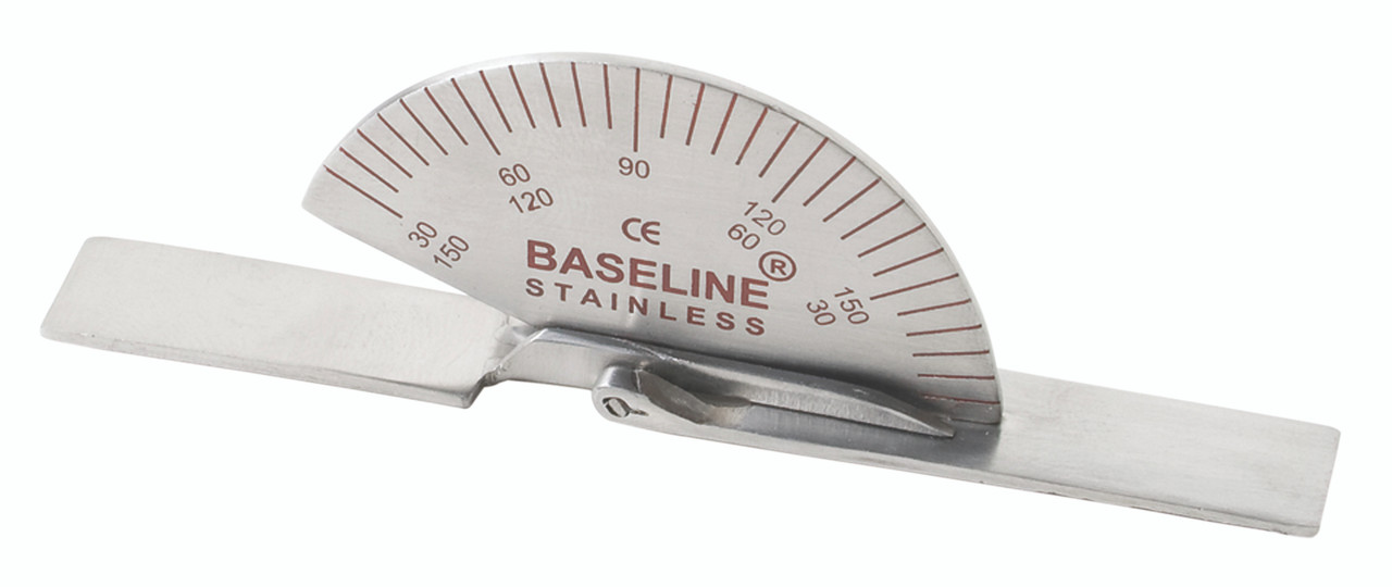 Baseline Finger Goniometer - Metal - Small - 3.5 inch, 25-pack - Medex ...