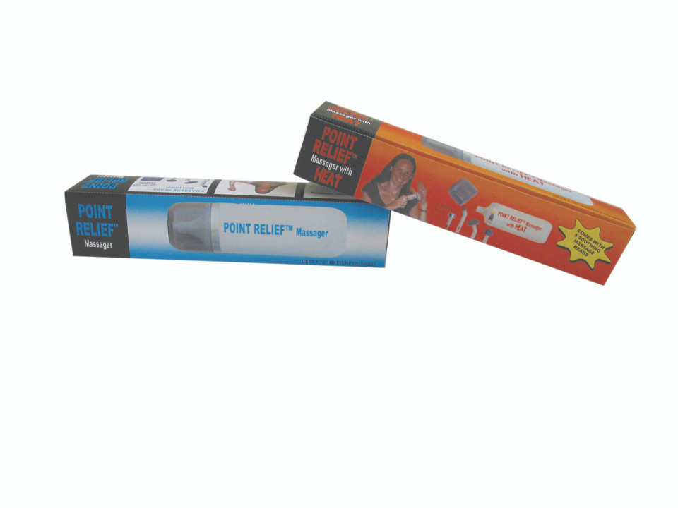 Point-Relief Mini-Massager with Heat and Accessories - Medex Supply