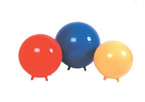 Cando Exercise Ball With Feet, Red, 30" - Medex Supply