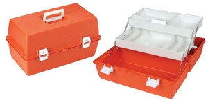 Flambeau First Aid Case, Orange, 15 5/8" x 6 1/2" x 7 3/4" - Medex Supply