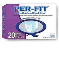 First Quality Prevail PER-FIT Adult Briefs, Regular, 40" - 49", 80/cs ...