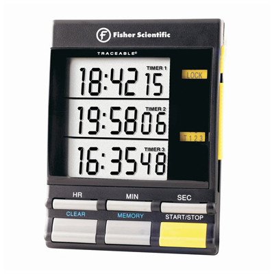 Fisherbrand Traceable Triple-Display Timer - Medex Supply