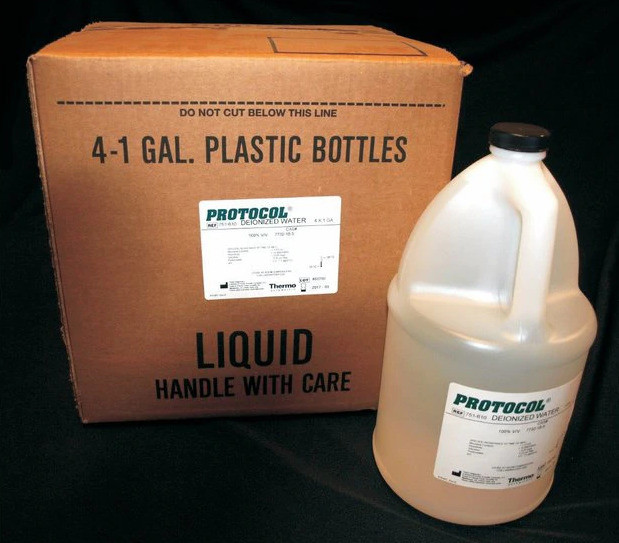 Thermo Scientific Reagent Grade Deionized Water 4gal/Case - Medex Supply