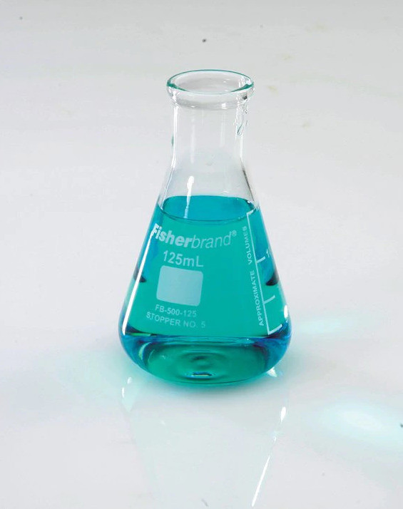 Reusable Glass Narrow-Mouth Erlenmeyer Flasks, 48/Case - Medex Supply
