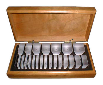 Prism Set in Wooden Box, Set of 16 - Medex Supply