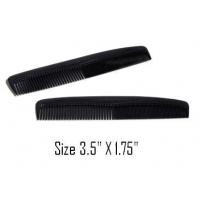 Grafco Combs, Plastic, Black, 3.5" x 1.75", 12/dz - Medex Supply