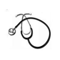 Grafco Dual Head Stethoscope, Black - Medex Supply