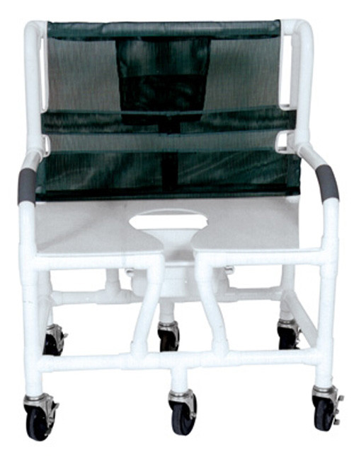 Lumex PVC Shower Chair/Commode, Heavy Duty 30" Internal Width, Purple ...