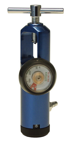 John Bunn High-Pressure Oxygen Regulator, 0-8 lpm H-Nut style/CGA540 ...