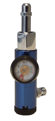 John Bunn High-Pressure Oxygen Regulator, 0-15 lpm H-Nut style/CGA540 ...