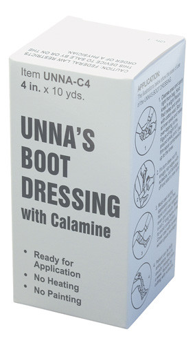 Graham Field Unna's Boot Dressing, 3" x 10 yds, With Calamine, 12/bx ...