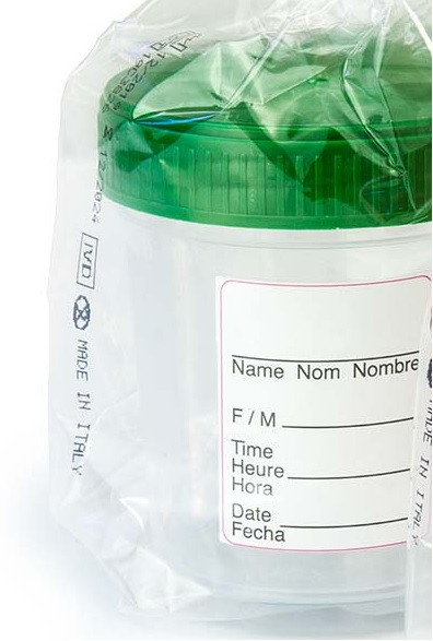 Globescientific, Specimen Container,4oz, w/Full Turn Green,Screwcap ...