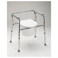 Guardian Easy Care Chromed Steel Commode, Each - Medex Supply