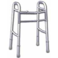 Guardian Easy Care Adult Folding Walker, 4/cs - Medex Supply