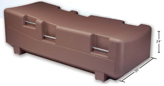 Humane Restraints Isolation Bed, Mattress Sold Separately - Medex Supply