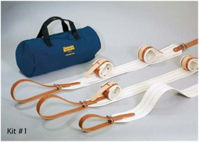 Humane Restraint Non-Locking Bed Restraint Kit 1, Leather - Medex Supply