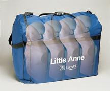 Laerdal Little Anne Manikin Four Pack with Soft Pack/Training Mat ...