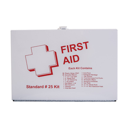 DMI Metal 25 Person First Aid Kit - Medex Supply