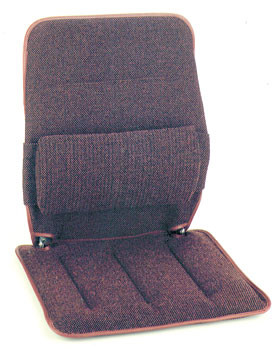 McCarty's Sacro-Ease Back Cushion, Standard, 19", Light Gray - Medex Supply
