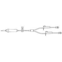 Medex Bifurcated Fluid Administration Set, 25/Cs - Medex Supply