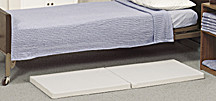 Medline Bedside Floor Mats, Bi-Fold Design, 24" x 72" x 4" - Medex Supply