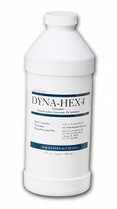Medline Dyna-Hex CHG Prep Solution, 4%, 32 oz, 12/cs - Medex Supply