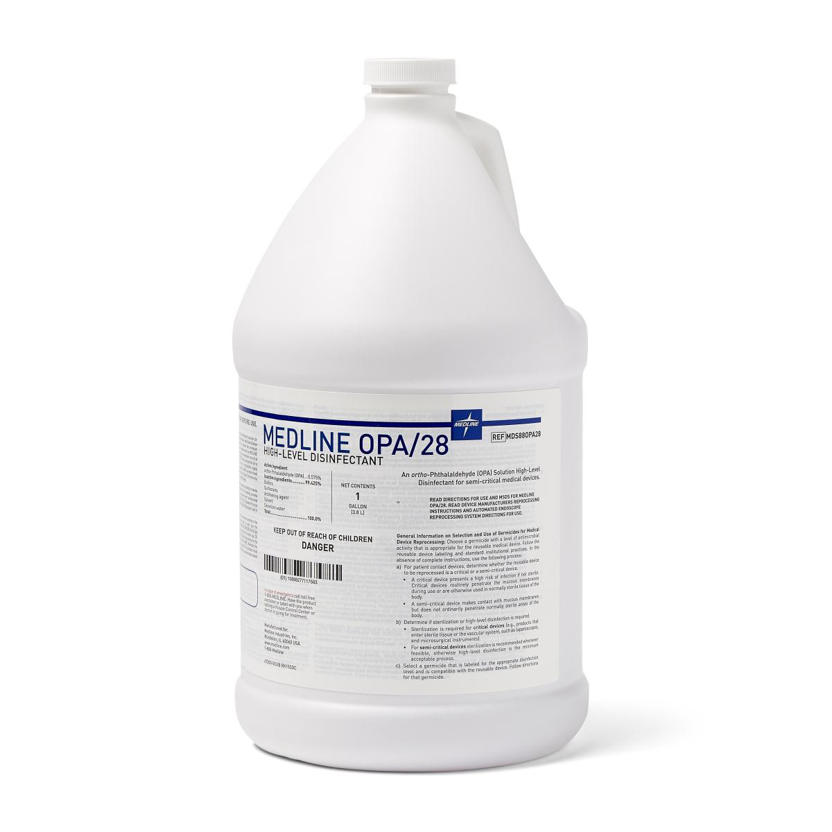 Medline Opa 28-Day Disinfectant, gal. 1 - Medex Supply