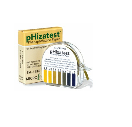 Micro Essential Lab pHIZATEST Nitrazine Indicator Paper, 10/pk - Medex ...
