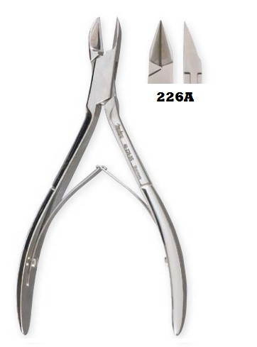 Miltex Nail Nipper, 5" (128Mm), Straight Jaws, Extra Narrow, Double ...