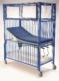 NK Medical ICU Klimer Crib, Child Series, Chrome Finish, Gatch ...