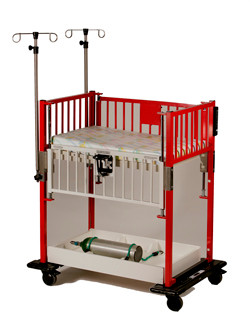 NK Medical ICU Series Neonatal Cribette, Epoxy Finish, Fowler Deck ...