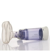 Respironics Optichamber Diamond Valved Holding Chamber with Mask, Small ...