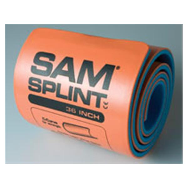 SAM Splint Limb Emergency Blue/Orange Roll 4.25x36" - Medex Supply