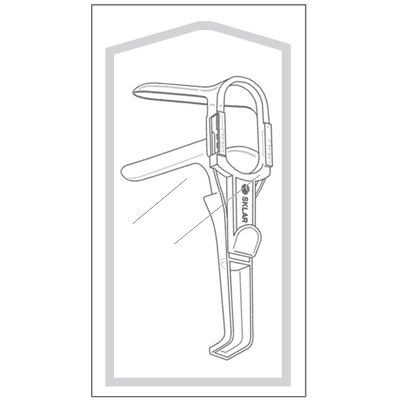 Medium SklarSpec Disposable Graves Vaginal Specula Sterile. Latex-Free ...