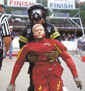 Simulaids Rescue Randy Manikin, Combat Challenge, 145 Lb - Medex Supply