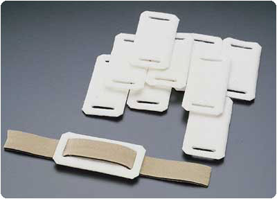 Sammons Preston Rolyan Strap Pads, 2" x 4", Pack of 10 - Medex Supply