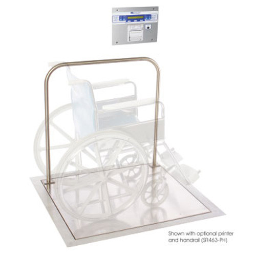 SR Scales AC-Operated In-Floor Platform Scale, 32" x 50" - Medex Supply