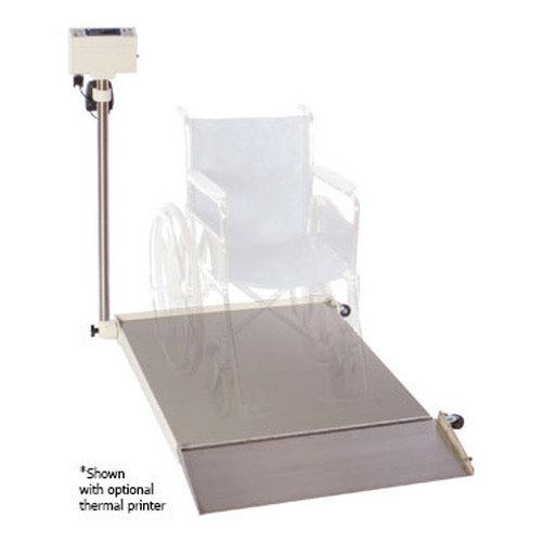 SR Scales Portable Wheelchair Scale, 32" x 32" - Medex Supply