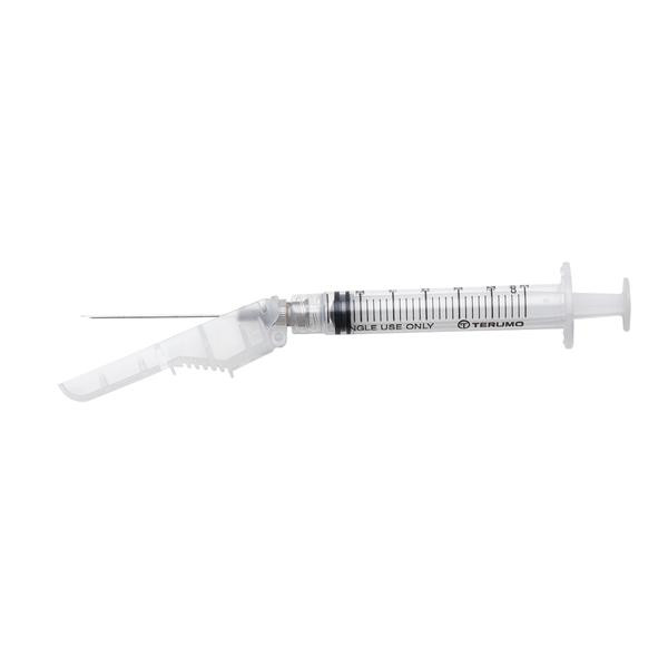 Syringe/Needle 3cc Luer Lock 21gx1-1/2" SurGuard 3 Safety 100/Bx ...