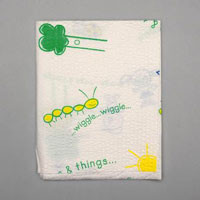 Tidi Choice Towels, Bugs Printed, 2-ply Tissue, 13" x 18", 250/Cs ...