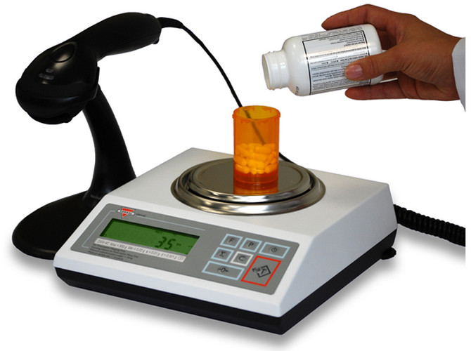Torbal Pharmacy Pill Counting Scale with Scanner and Database Capacity ...