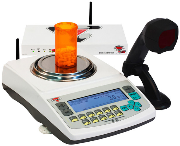 Torbal Pharmacy Pill Counting Scale with Omni Scanner, Wi-Fi Ready ...