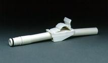 Urocare Straight-Thru Adaptor with Thumb Clamp, 5/16" I.D. x 5 1/2 ...