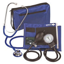 Veridian ProKit Aneroid Sphygmomanometer with Dual Head Stethoscope ...