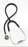 Welch Allyn 5079-325 Tycos Harvey DLX Double Head Stethoscope, Black ...