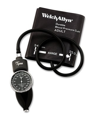Welch Allyn Tycos Hand Aneroid with Adult Cuff - Medex Supply