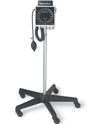 Welch Allyn Tycos 767 Wall Aneroid with Adult Cuff & 5 Leg Base - Medex ...