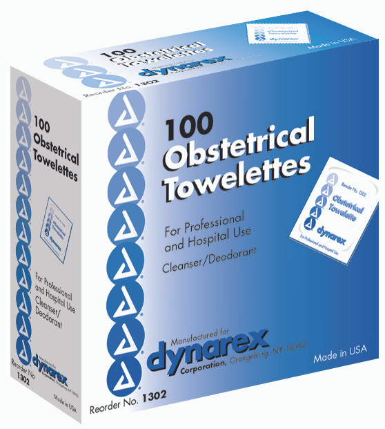 Dynarex Obstetrical Towelette, 1000/cs - Medex Supply